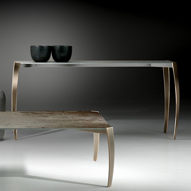 Ark Ceramic Console Table For Sale at 1stDibs