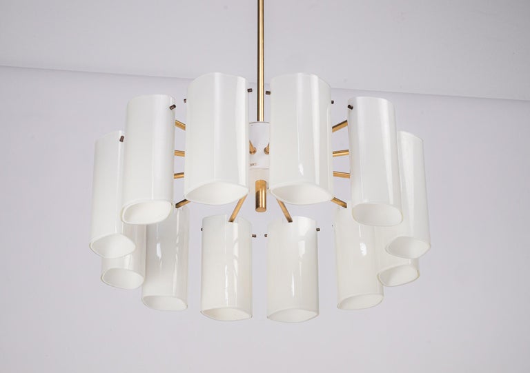 "Ark" Chandelier by Gert Nyström, Fagerhults, Sweden, 1960s For Sale at ...