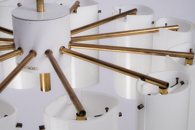 "Ark" Chandelier by Gert Nyström, Fagerhults, Sweden, 1960s For Sale at ...