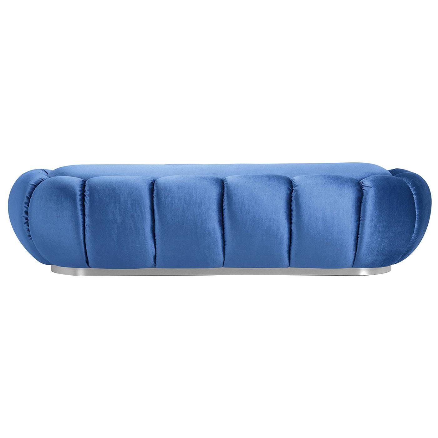 Dark Blue Bench at 1stDibs