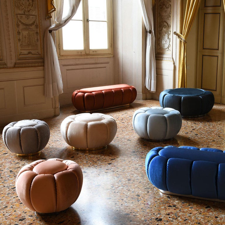 Arke Gray Pouf For Sale at 1stDibs