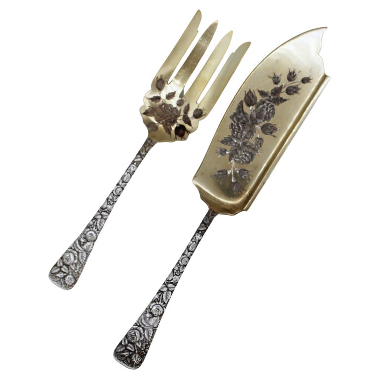 "Arlington" Fish Serving Set by Towle, circa 1884 For Sale at 1stDibs