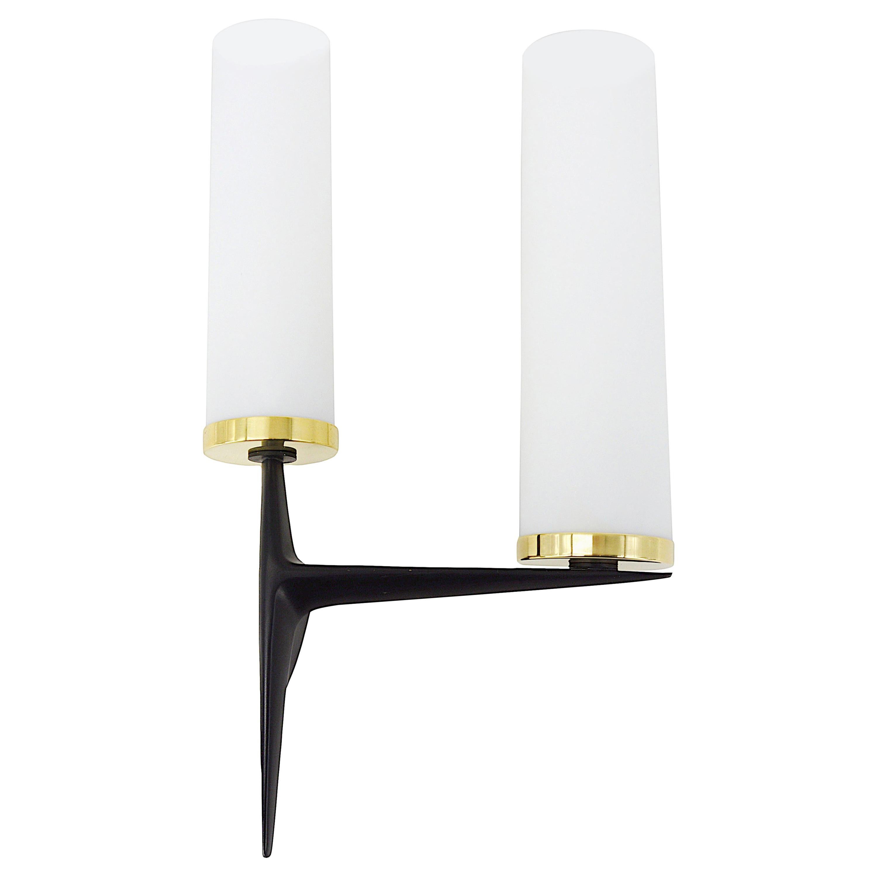 Early Midcentury Hand Holding Torch Wall Sconces at 1stDibs