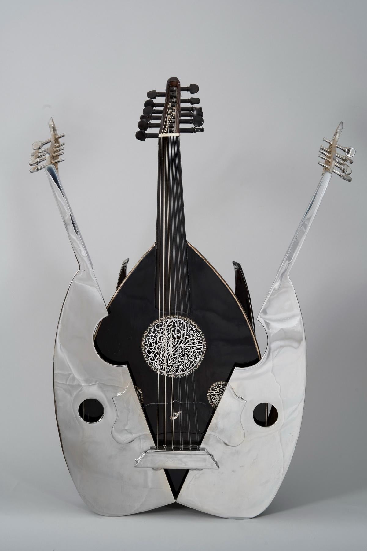 Arman - Arman Oud Open Tuning Original Artwork in Silvered Bronze and ...