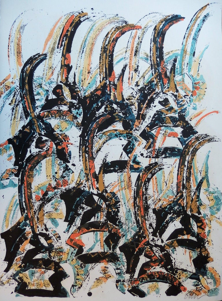 Arman - Accumulation of African Tchi Wara Gazelles - Original ...