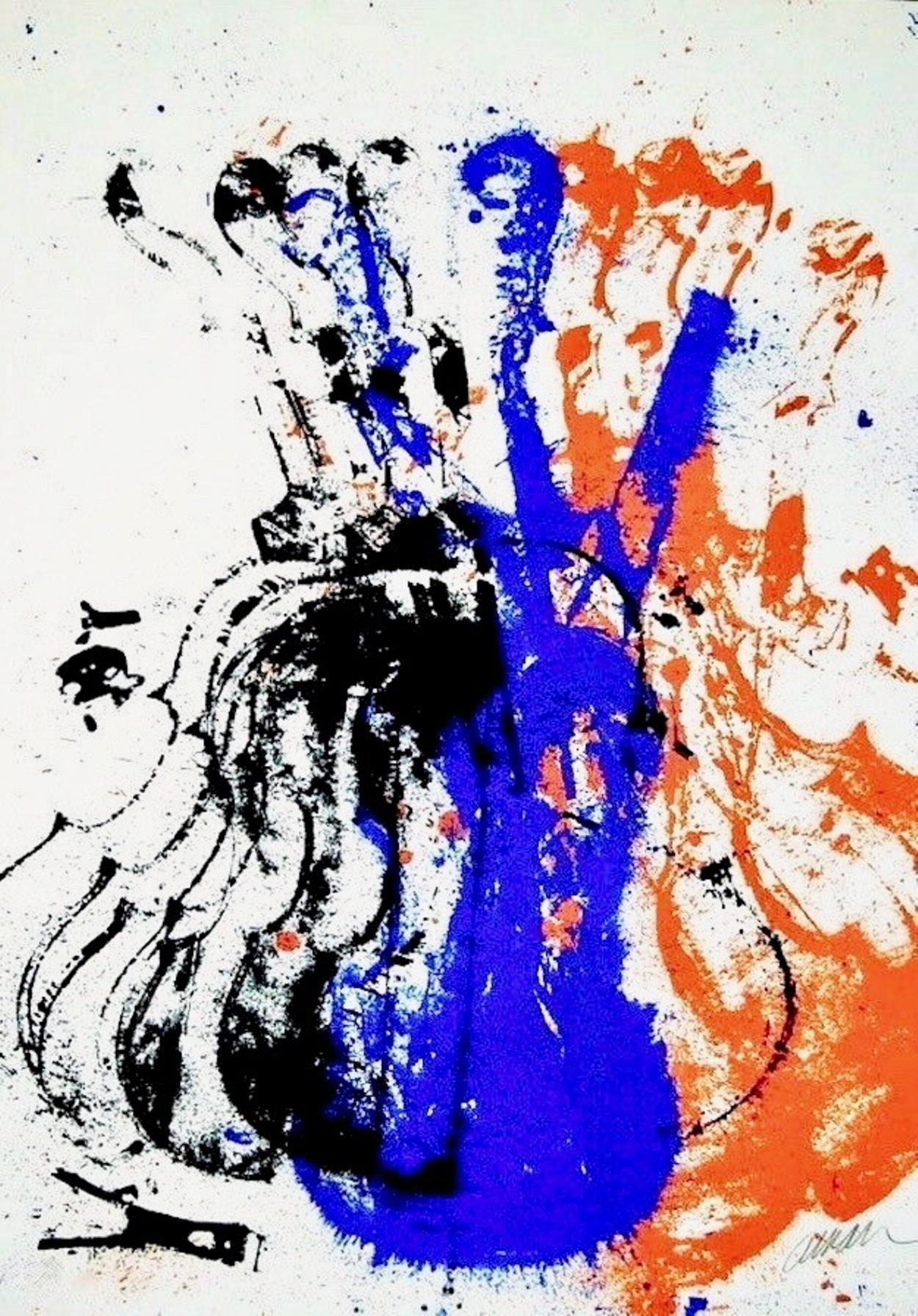 Arman - Viva Stradivarius, Pop Art Serigraph by Arman For Sale at 1stDibs