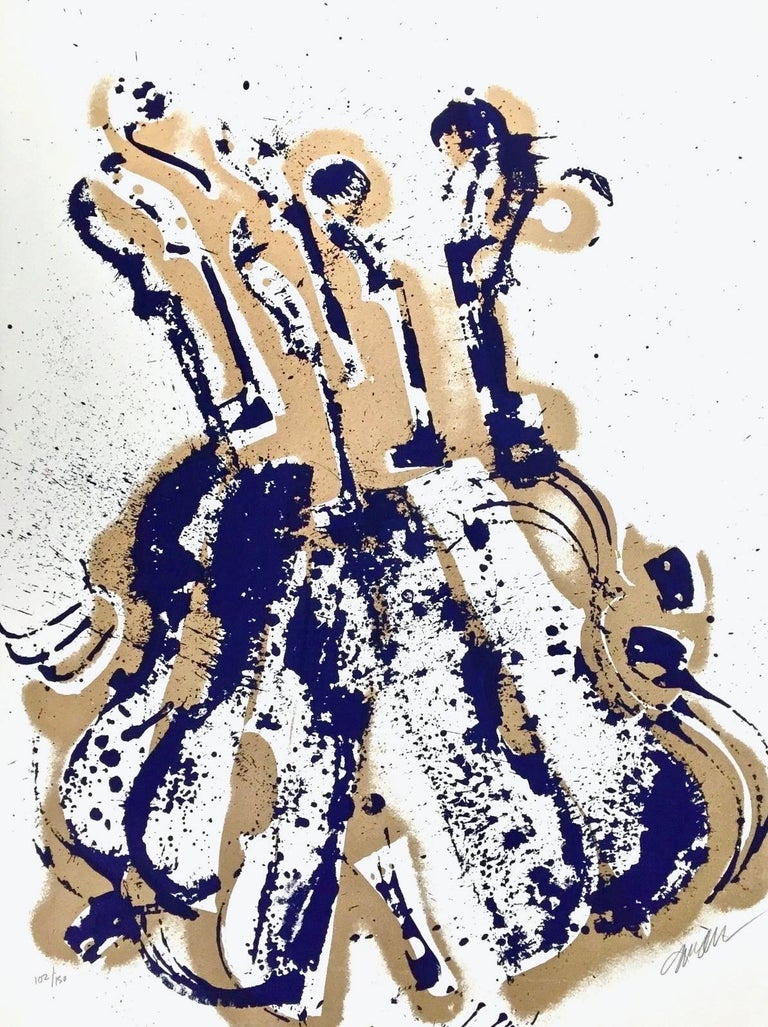Arman - Yves Kline Violins, Arman For Sale at 1stDibs