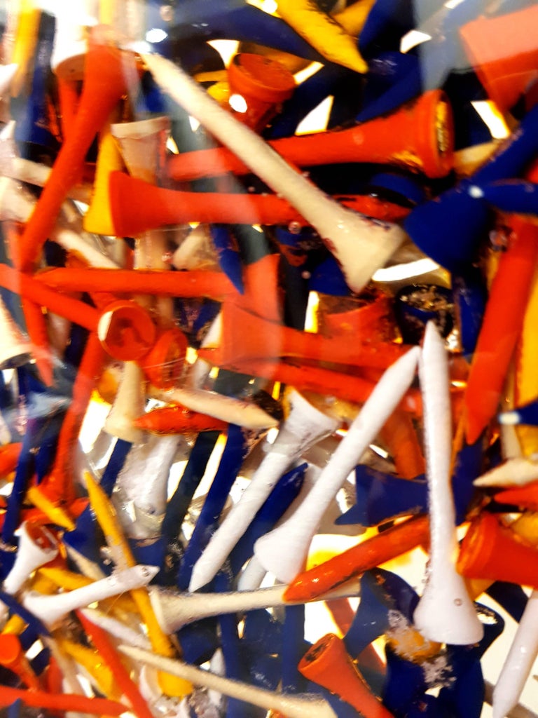 Arman - Arman - Accumulation, Tee - Original Signed Sculpture For Sale ...