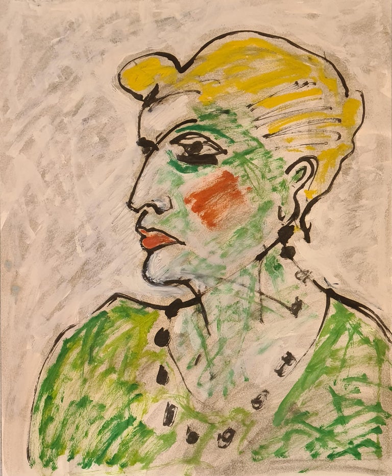 Armand Avril - Janine 2, Hommage to Toulouse-Lautrec. at 1stDibs