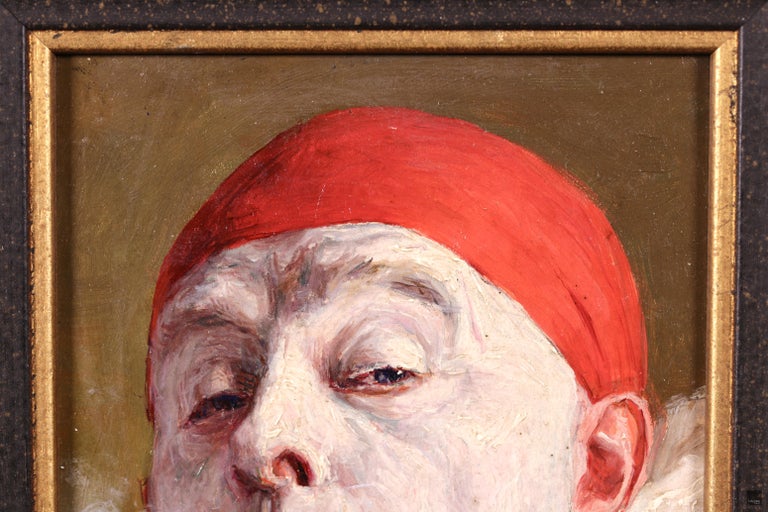 Armand (François Joseph) Henrion - Pierrot au bonnet rouge ...
