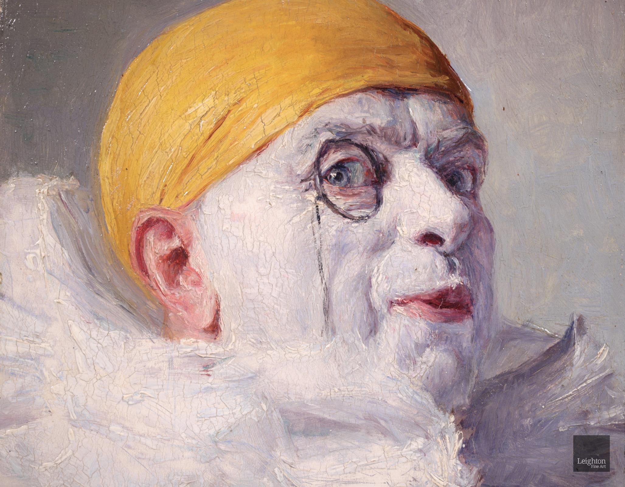 Armand (François Joseph) Henrion - Pierrot et Monocole - Impressionist ...