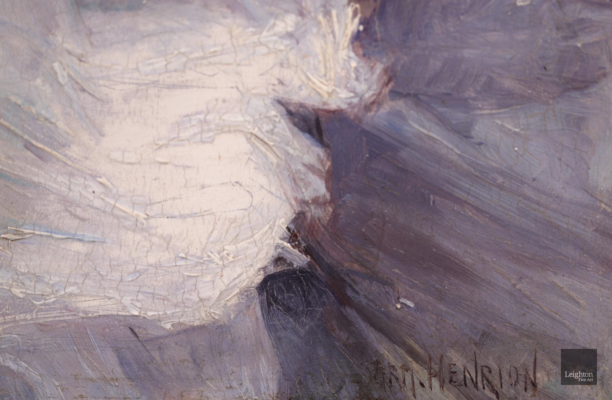 Armand (François Joseph) Henrion - Pierrot et Monocole - Impressionist ...