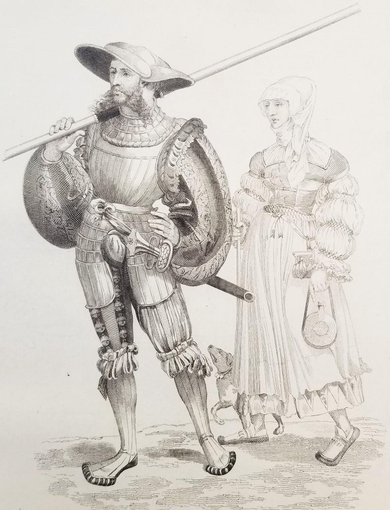 Armand Joseph Lallemand - Piquier Allemand (German Pikeman) For Sale at ...