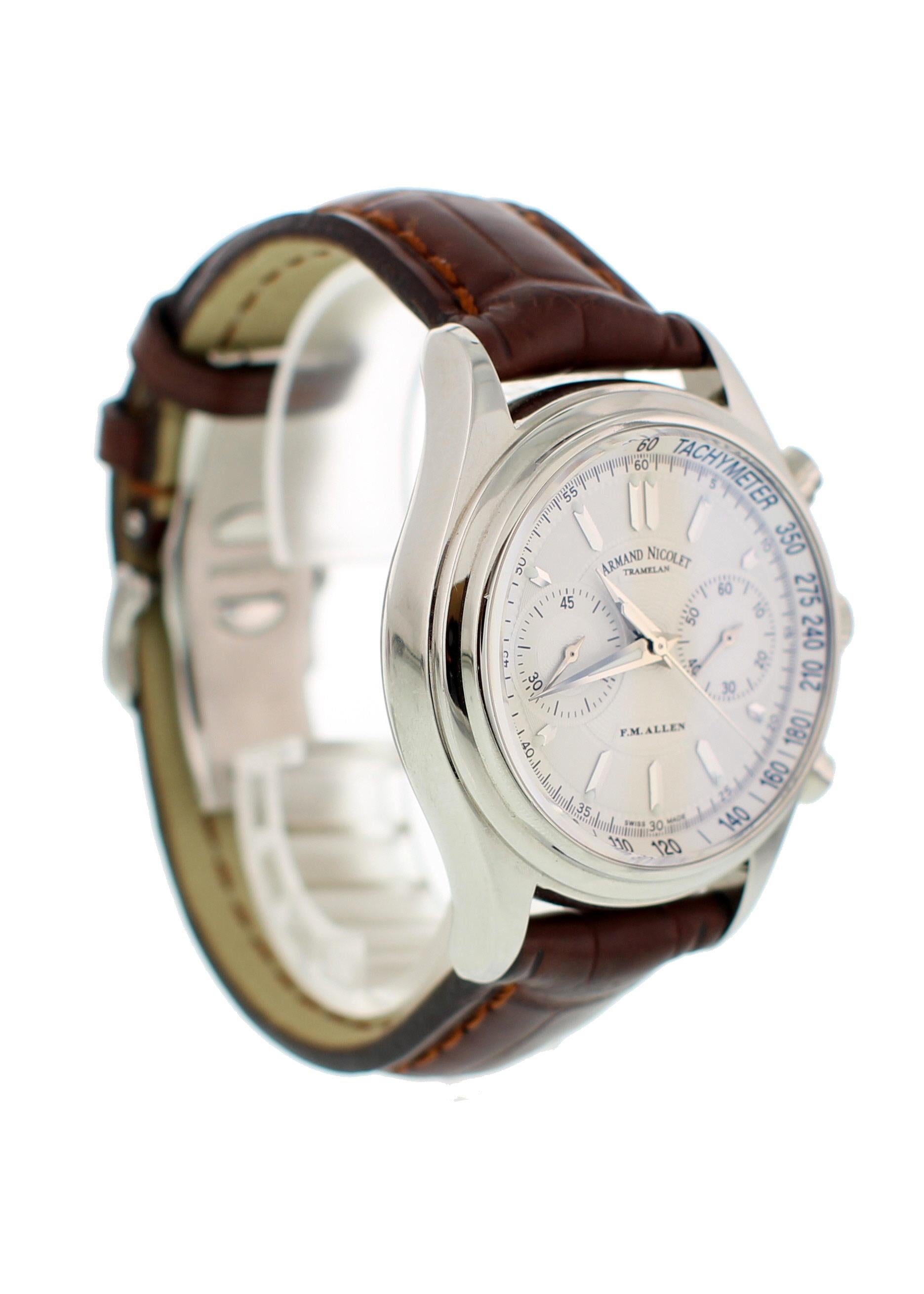 Armand Nicolet Chronograph AN9144 Men's Watch For Sale at 1stDibs ...