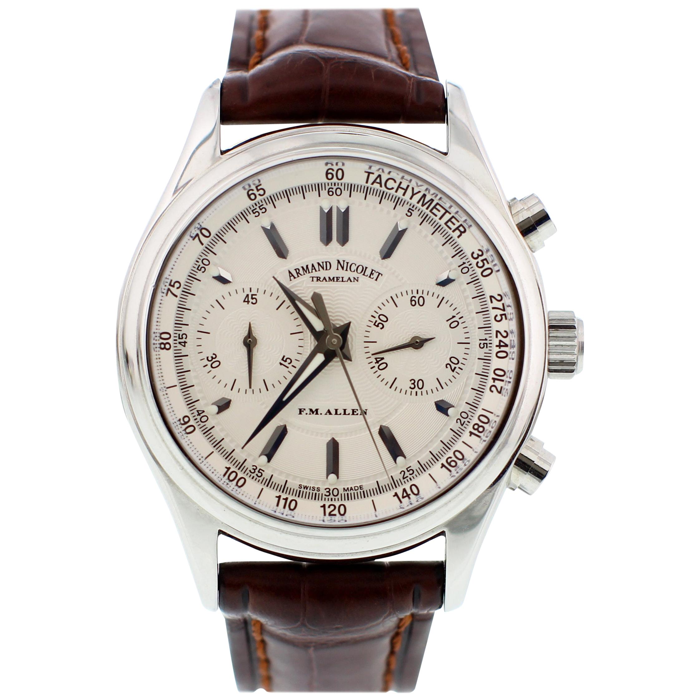 Armand Nicolet Chronograph AN9144 Men's Watch For Sale at 1stDibs ...