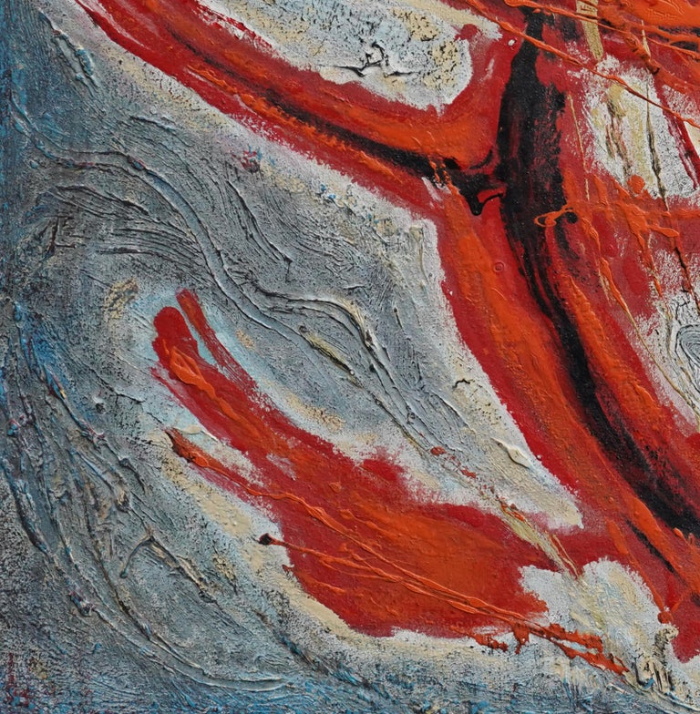 Armando Baldinelli - Orange Abstract - Italian/South African sixties ...