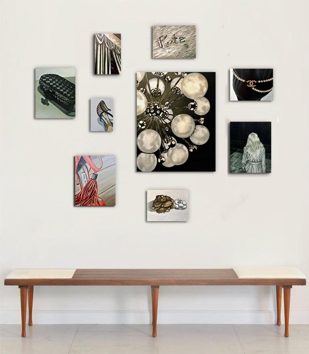 Armando de la Garza - 9 Pinturas, De la serie Horror Vacui II ...