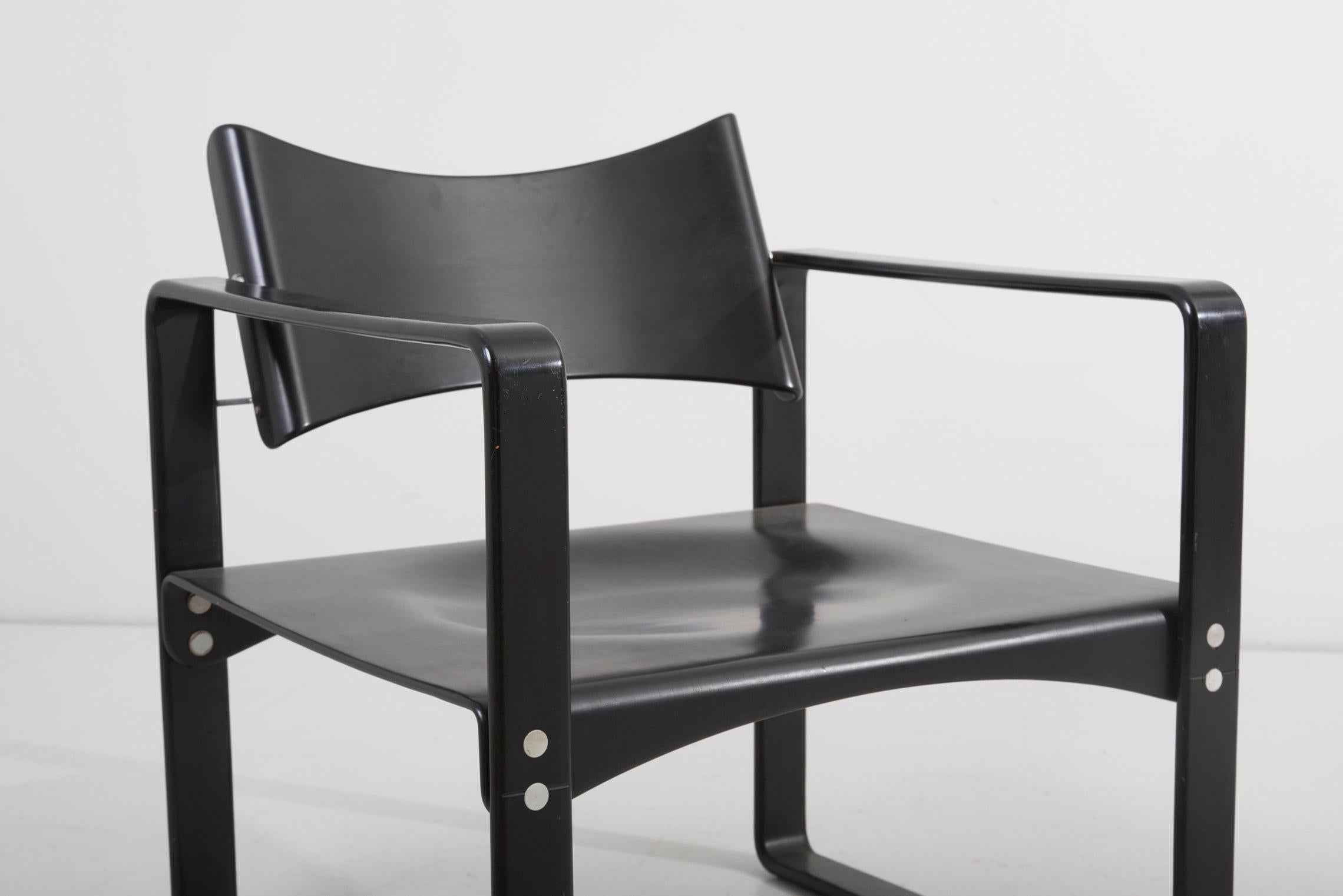 Armchair 271F by Verner Panton for Thonet, Germany, 1965 at 1stDibs