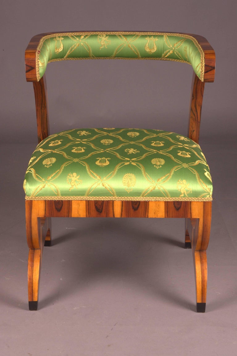 Armchair after Josef Danhauser Vienna in Antique Biedermeier Style For ...