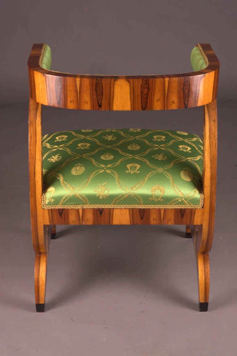 Armchair after Josef Danhauser Vienna in Antique Biedermeier Style For ...