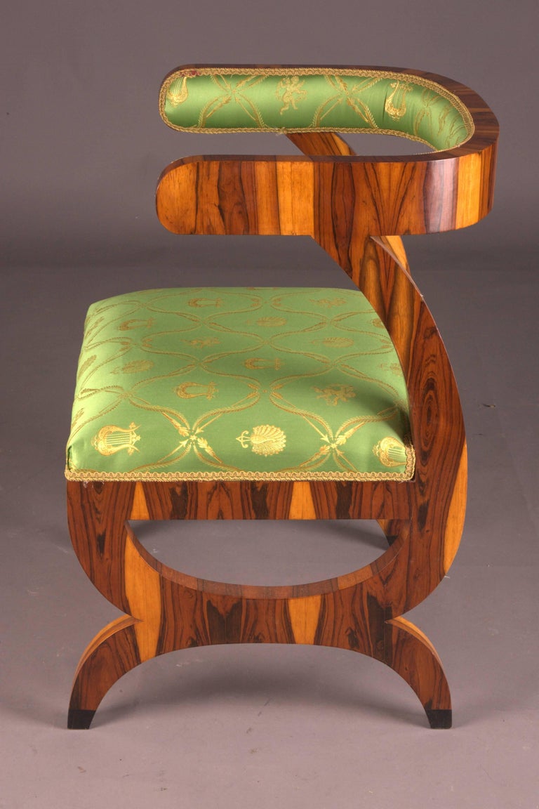 Armchair after Josef Danhauser Vienna in Antique Biedermeier Style For ...