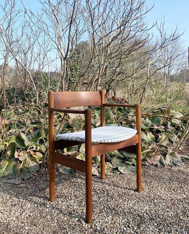 Armchair by Jørgen Bækmark ‘J86’ in Oak For Sale at 1stDibs