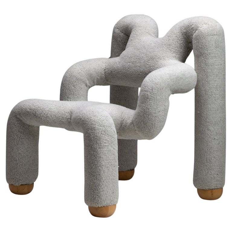 Armchair by Terje Ekstrom, Norway circa 1980 For Sale at 1stDibs