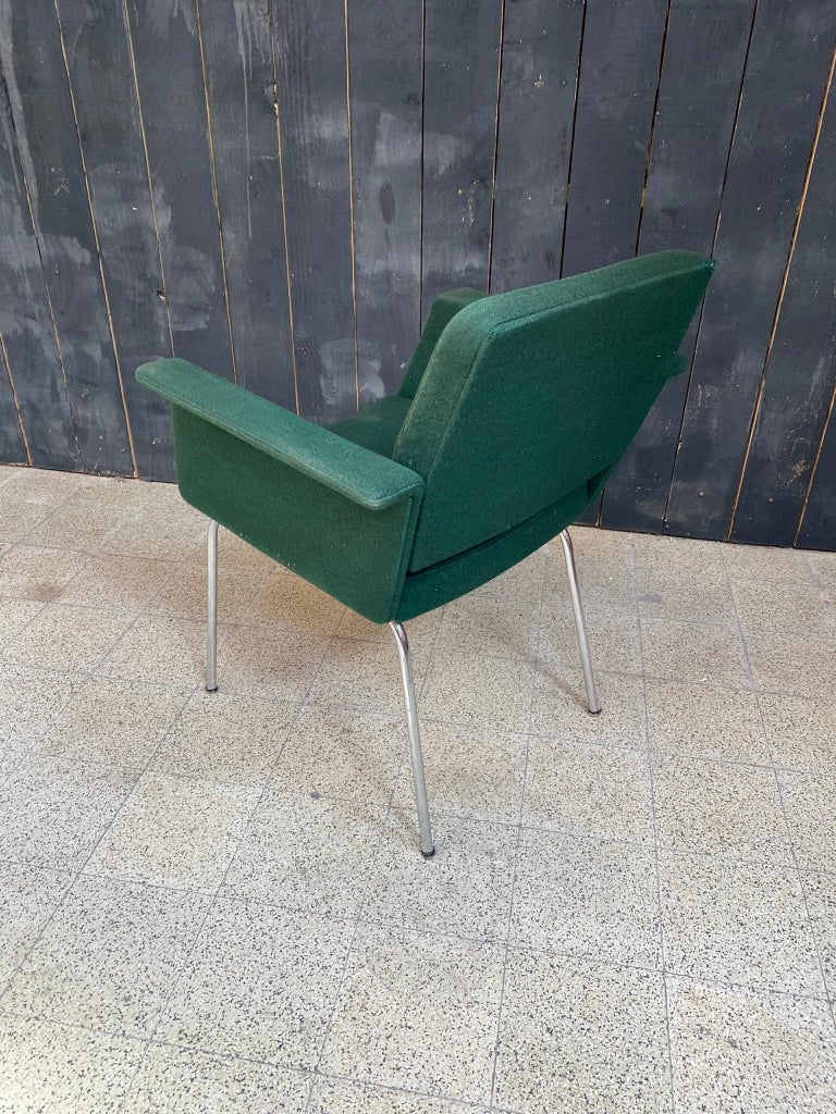 Armchair circa 1960 Attributed to Steiner For Sale at 1stDibs
