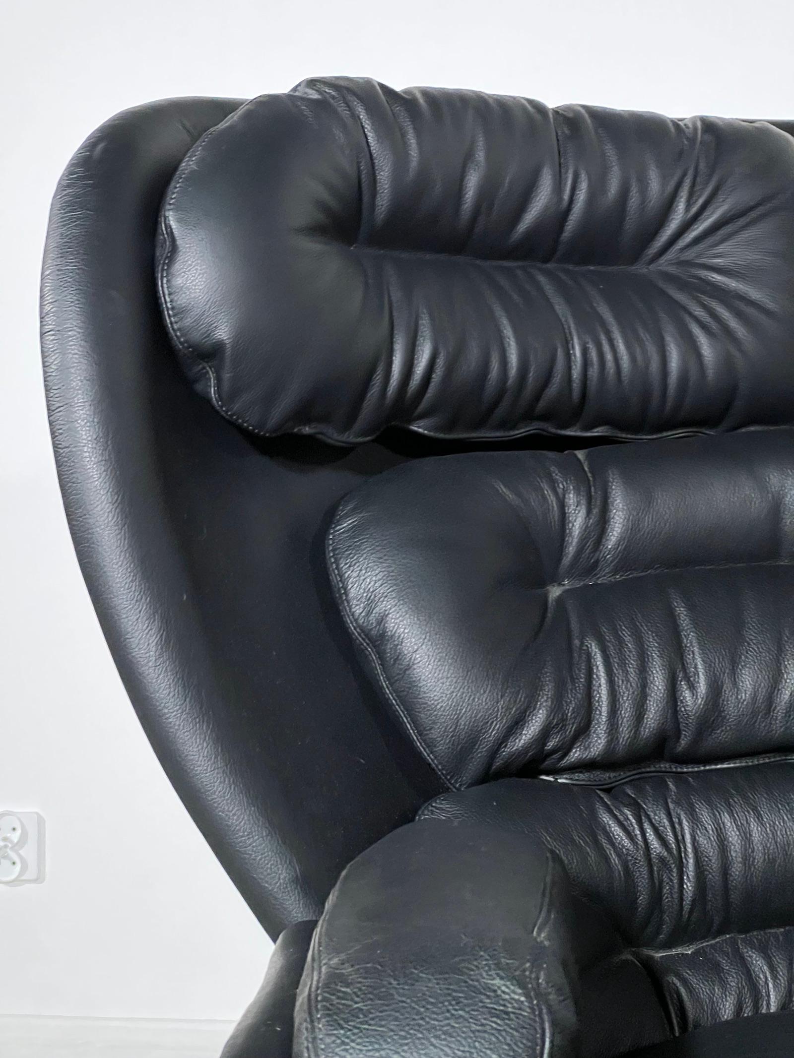 Armchair Elda by Joe Colombo for Comfort 1963 For Sale at 1stDibs