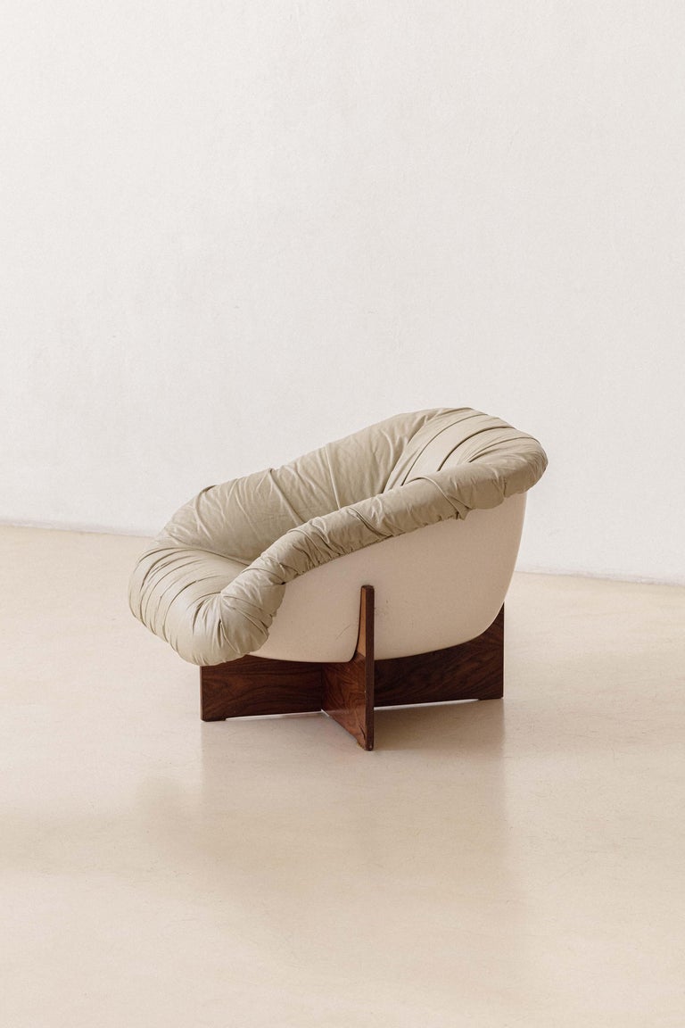 Armchair MP-61 in Brazilian Rosewood by Percival Lafer, Móveis Lafer ...