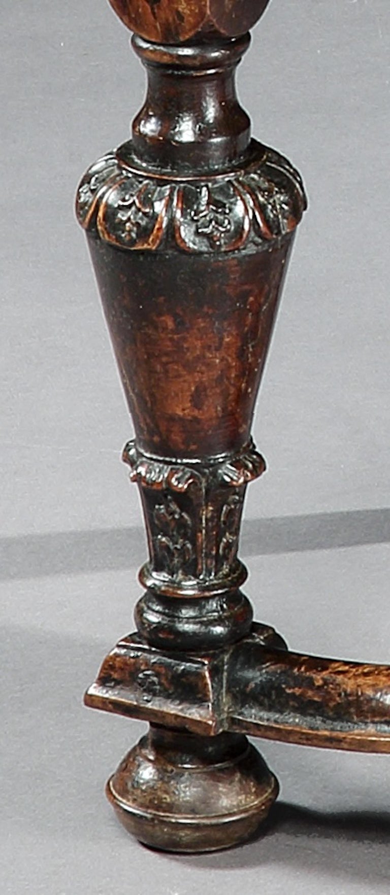 Armchair, Walnut, Carved, Upholstered, Daniel Marot, Flemish, 17 ...