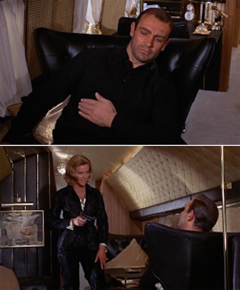 Armchair Wing Swivel Lounge G-Plan 6250R Brown Draylon 1962 James Bond ...