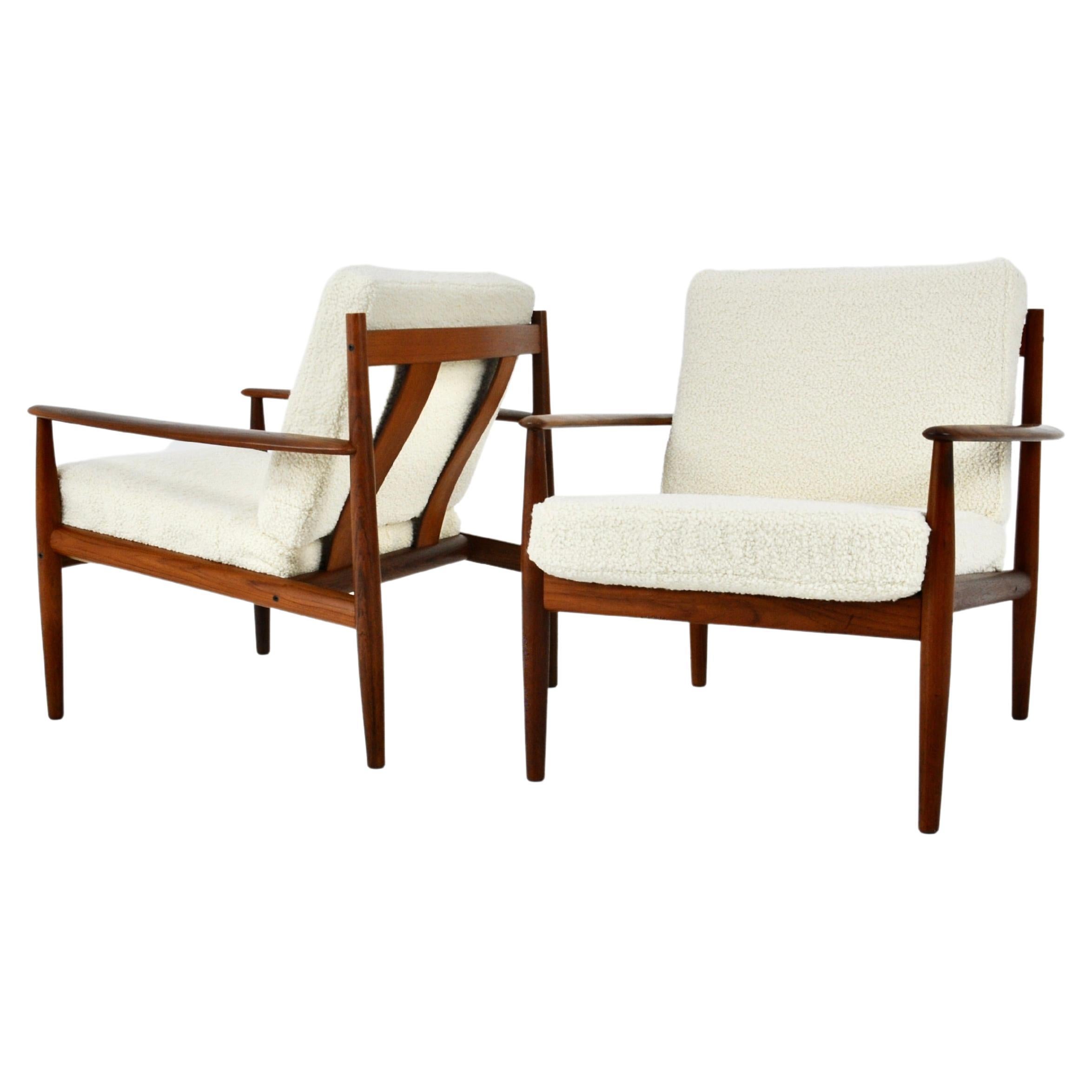 Grete Jalk Scandinavian Modern Teak Sofa for France and Son, Denmark ...