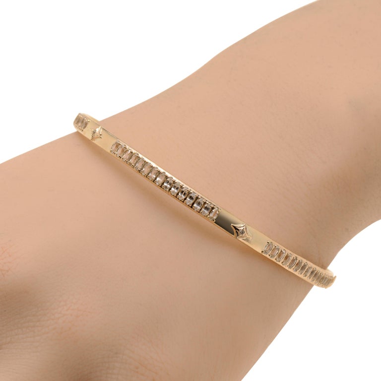 Armenta Rose World 14k Rose Gold, Diamond and Sapphire Bracelet For ...