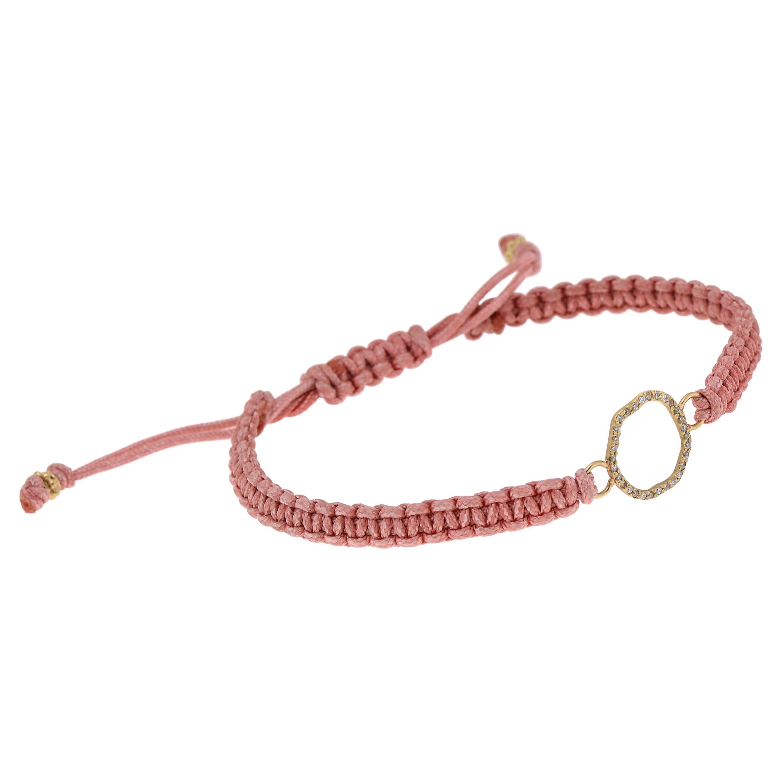 Armenta Sueno 18k Gold and Sterling Silver, Diamond Cord Bracelet For ...