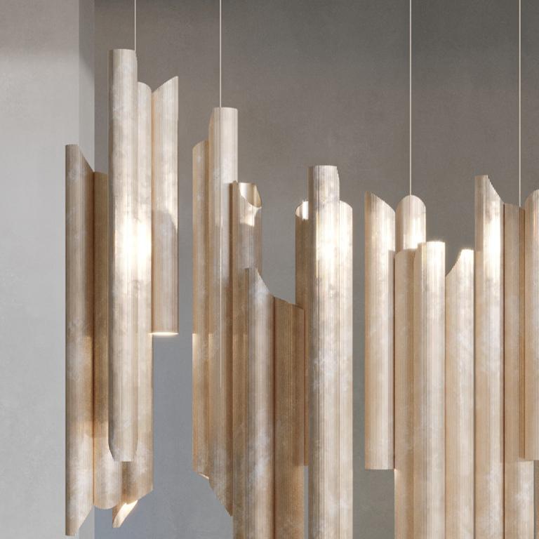 Armilla Chandelier by Scattered Disc Objects For Sale at 1stDibs