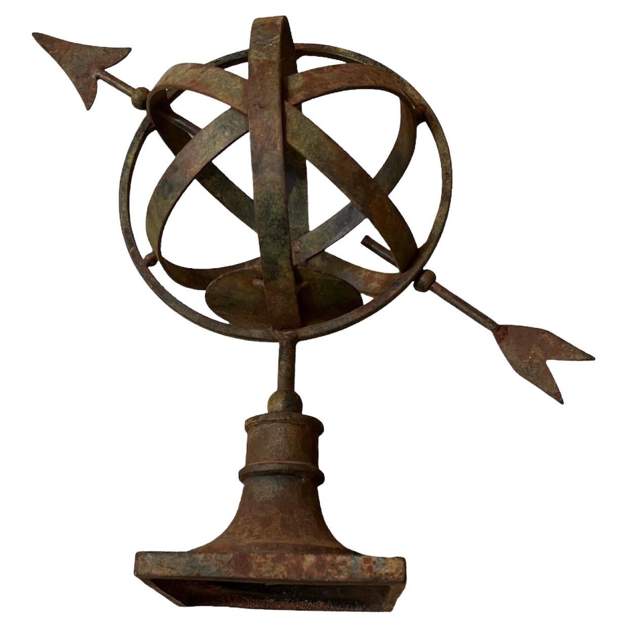 MCM Armillary Sphere Sundial Globe For Sale at 1stDibs