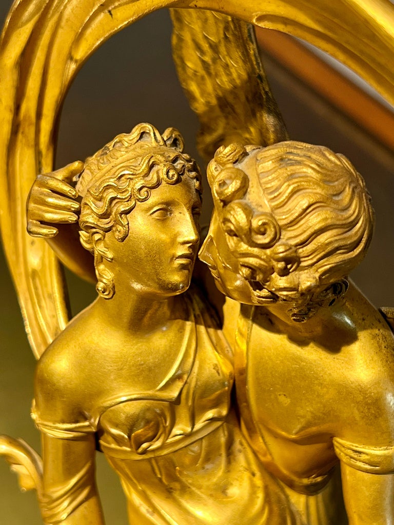 Armor and Venus Early 19th Century French Empire Ormolu Sculpture Gilt ...