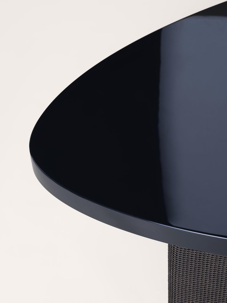 Konekt Armor Coffee Table with High Gloss Finish and Chainmail For Sale ...