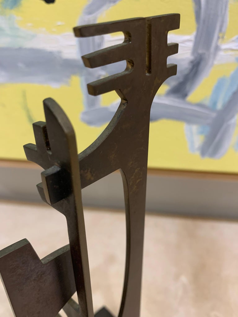 Arnaldo Ugarte "Family: Mother, Father and Child" Bronze Sculpture For ...