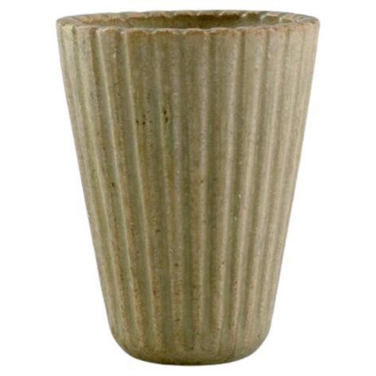 Arne Bang (1901-1983), Denmark. Vase in glazed ceramics. Mid-20th C ...