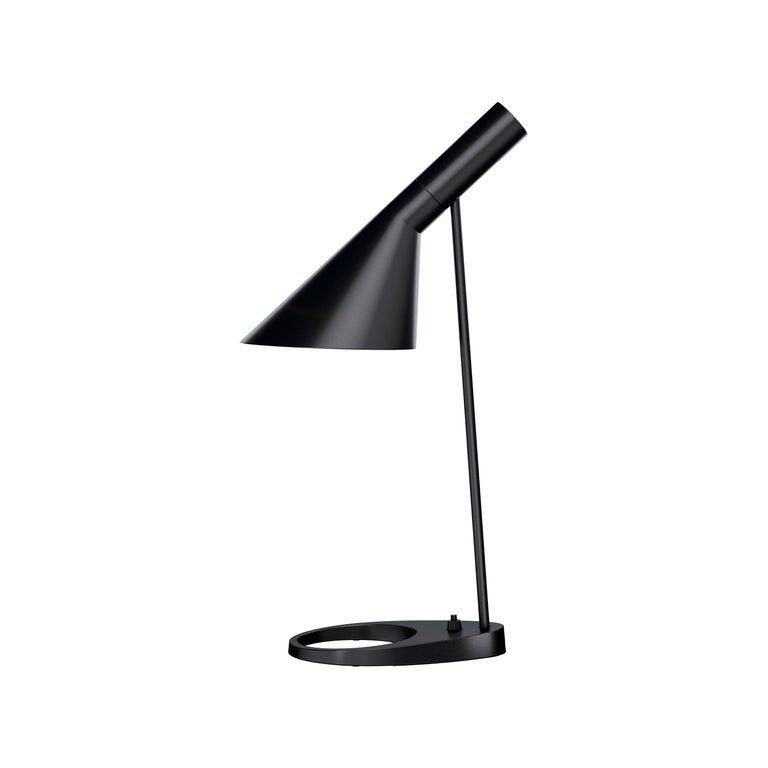 Arne Jacobsen 'AJ Mini' Table Lamp in Stainless Steel for Louis Poulsen ...