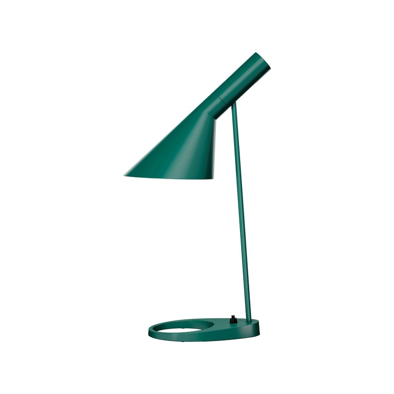 Arne Jacobsen AJ Table Lamp in Stainless Steel for Louis Poulsen For ...