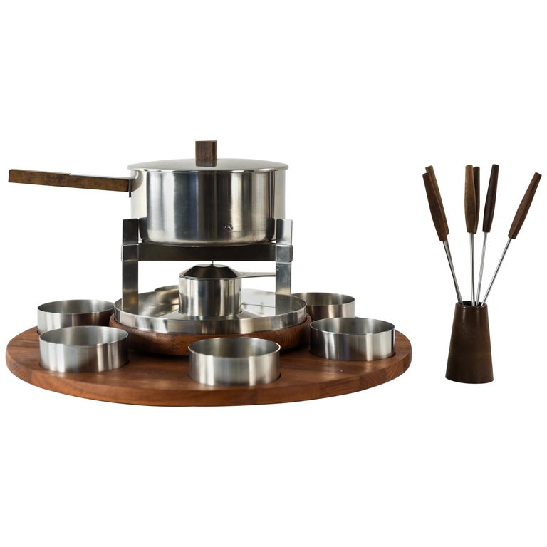 Arne Jacobsen for Stelton Fondue Set For Sale at 1stDibs | stelton ...