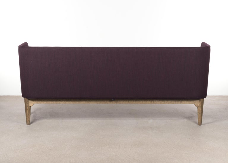 Arne Jacobsen Mayor Sofa in Purple Fabric for &Tradition, Denmark at ...