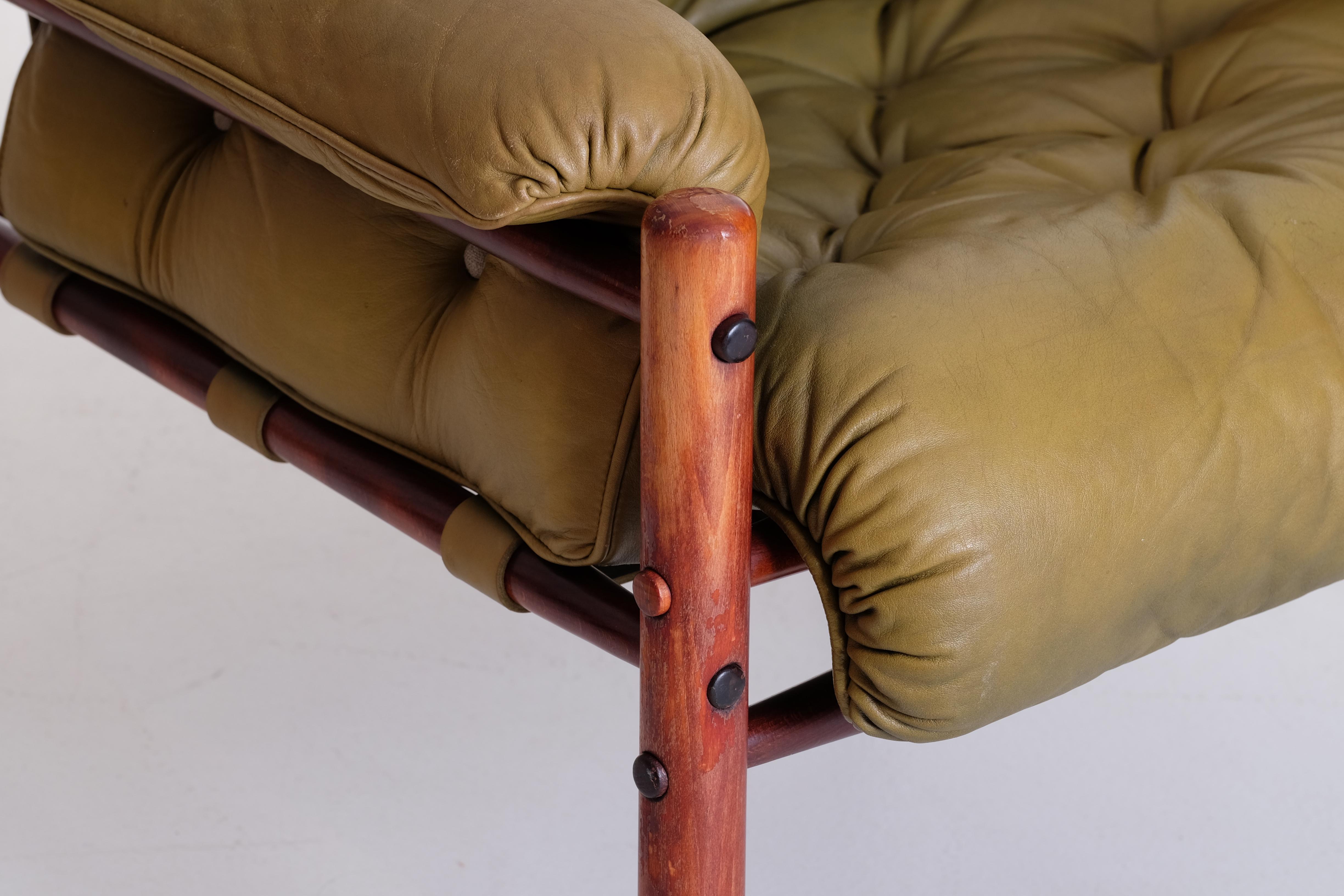 Arne Norell Easy Chair, Sweden, 1970s For Sale at 1stDibs