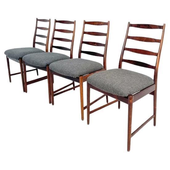 Arne Vodder Vamo Sonderborg high back dining chairs rosewood 1960 at ...