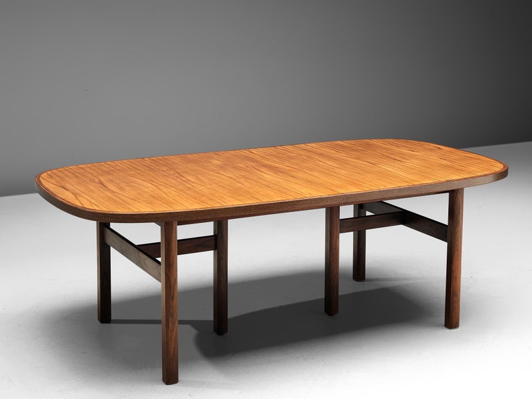 Arne Vodder Dining Table in Rosewood For Sale at 1stDibs