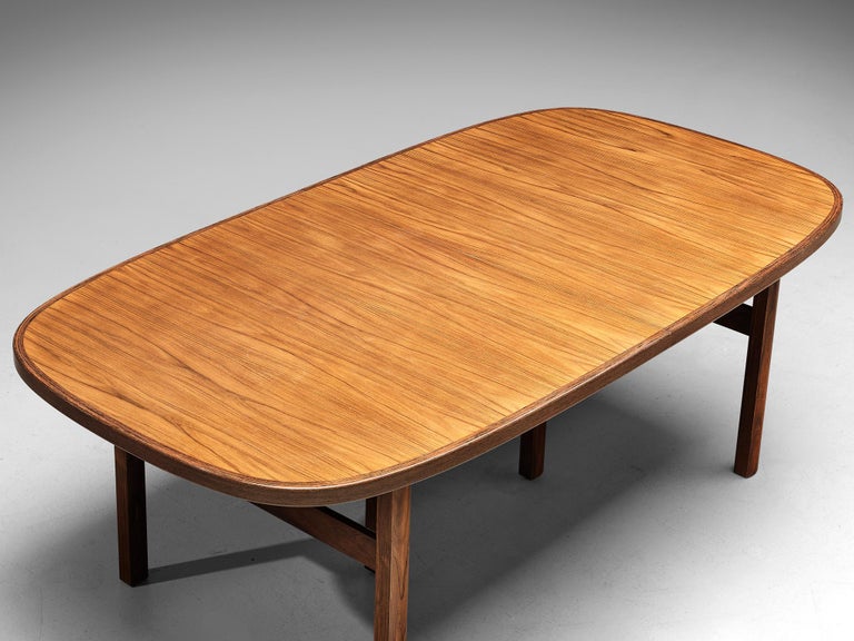 Arne Vodder Dining Table in Rosewood For Sale at 1stDibs