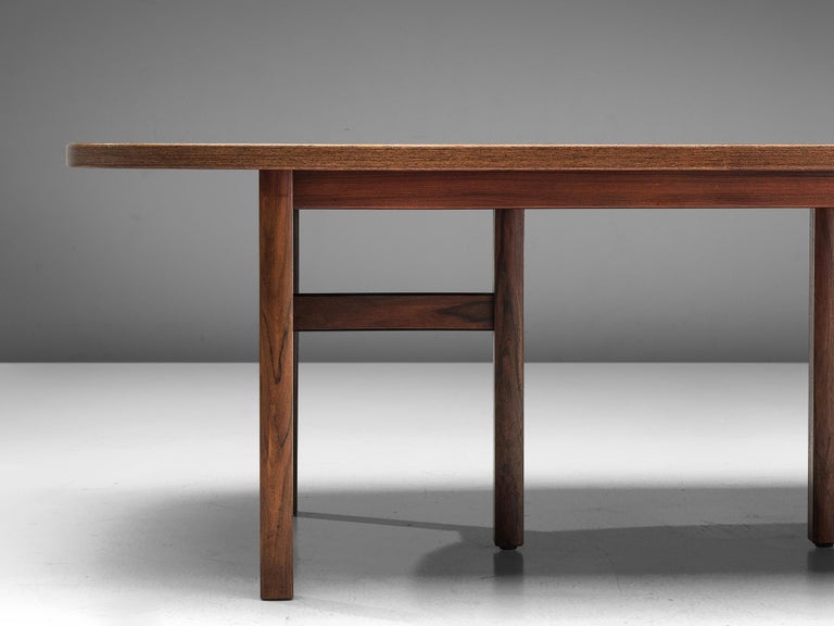 Arne Vodder Dining Table in Rosewood For Sale at 1stDibs